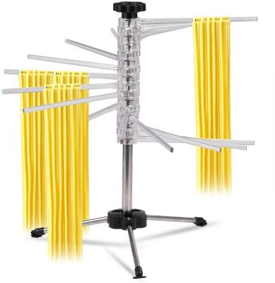 China Multifunction Pasta Hanging Rack Detachable With 16 Sturdy Rods for sale