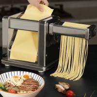 China Household Small Electric Pasta Noodle Cutting Maker For Fresh Pasta And Nood for sale