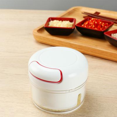 China Home Manual Hand Held Mini Vegetable Chopper Cutter With Pulling Cord for sale