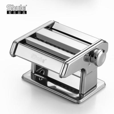 China 150mm Stainless Steel Manual Pasta Maker Substainable Silver for sale