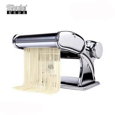 China Detachable Manual Pasta Maker 430 Stainless Steel Pasta Maker Streamline for sale