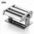 China 180mm Manual Spaghetti Maker Roller Nickel Plated Stainless Steel Silver Red Black for sale