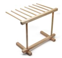 China Household Wooden Pasta Drying Rack For Fresh Pasta Ravioli Drying Rack for sale