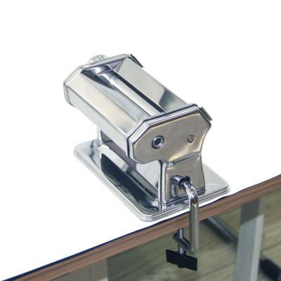 China Rubber SS Dough Sheet Pasta Roller Machine Shule With Detachable Motor for sale