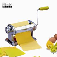 China Rubber SS Dough Sheet Pasta Roller Machine Shule With Detachable Motor for sale