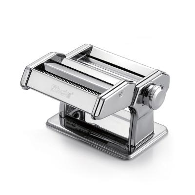China 18cm Detachable Manual Pasta Maker Black SS For Tagliolini Fettuccine for sale