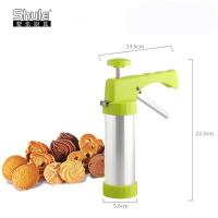 China SS Steel Cookie Press Biscuit Maker Aluminum Cookie Press Machine Biscuit Maker for sale