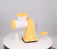 China Kitchen Manual Hand Operated Small Multifunctional Plastic Mince Meat Machine for sale