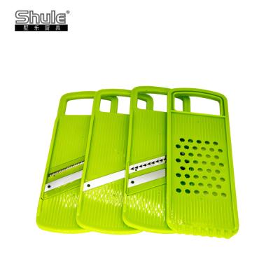 China Manual Multifunctional Mandoline Slicer With Container 30*11.5*8CM for sale