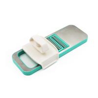 China Household Manual Mandolin Potato Slicer Shredder Dicer With Magnets for sale