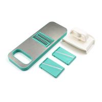 China Household Manual Mandolin Potato Slicer Shredder Dicer With Magnets for sale