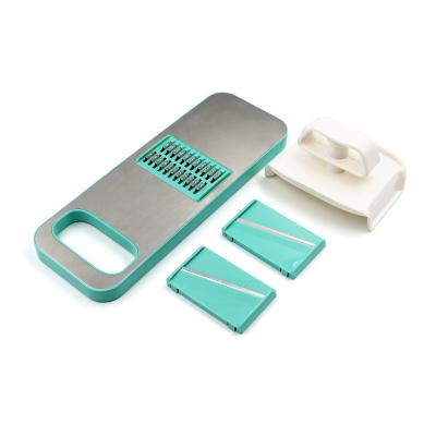 China Multifunctional HIPS Plastic Vegetable Slicer Sharp Cutters Multifunctional Vegetable Slicer for sale