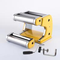 China Home Stainless Steel Manual Small Pasta Noodle Roller Maker Machine Hand Operated for sale