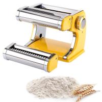 China Home Stainless Steel Manual Small Pasta Noodle Roller Maker Machine Hand Operated for sale