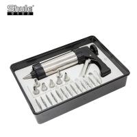 China ABS SS Steel Biscuit Press Machine Sliver LFGB Hand Operated Home Use for sale