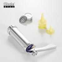 China Shule Cookie Press Machine 15*6*21CM Sustainable With Twenty Aluminum Cookie Dies for sale