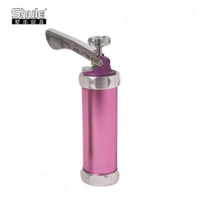 China Manual Biscuit Press Machine CE Multifunctional Cookie And Icing Gun for sale