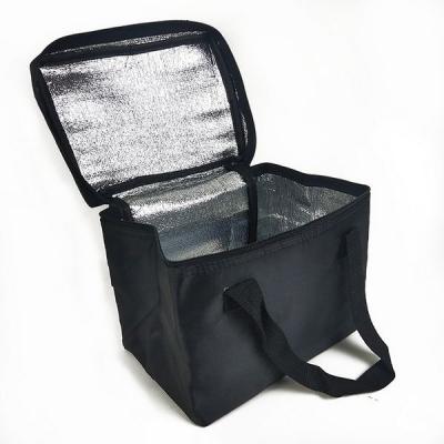 China Custom Insulated Kids Lunch Bag 25x15x22cm Oxford School 2 Handle Cooler for sale