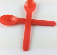 China 15cm Pp Custom Ice Cream Spoon With Personalized Logo for sale