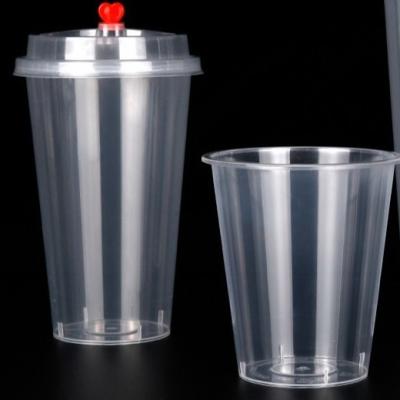 China 500ml PET Plastic Juice Bottle Custom Logo Disposable Drinking Bottle for Beverage for sale