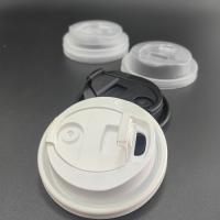 China Disposable Plastic Coffee Cup Lids for Hot Cold Drinks 2.5-22oz PP PS PET for sale