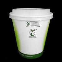 China Custom Printed Disposable Paper Cup 12OZ 16OZ Biodegradable Leakproof for Beverage Outlets for sale