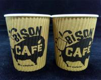 China CONDON 16oz Single Use Paper Cup for Hot and Cold Drinks Leakproof Custom Printing for sale