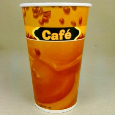 China 16OZ Disposable Paper Cup Custom Printing Hot Cold Drink Leakproof FDA SGS LFGB for sale