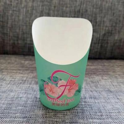China Custom Paper Cup Sleeve with Button High Heat Resistance 500pcs per Box for sale