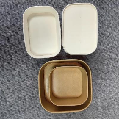 China Leak Proof Paper Takeout Box for Hot Food 32 Oz Foldable Eco Friendly for sale