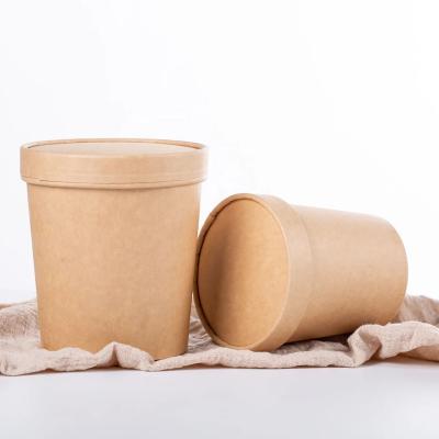 China 32 oz Paper Takeaway Box for Hot Food Recyclable Rectangular Catering Container for sale