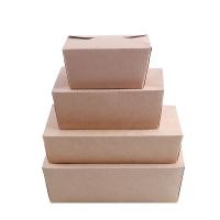 China Customizable 32oz Eco Friendly Paper Food Box for Cold Meals Recyclable for sale