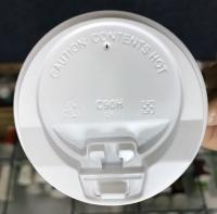 China Clear Plastic Cup Lid Snap-on Design 100 Pcs Pack Fits Standard Cups FDA Approved for sale