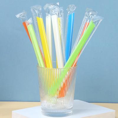 China Biodegradable Plastic and Paper Straws 100 Count Eco Friendly Disposable Drinking Straws for Hot and Cold Drinks for sale