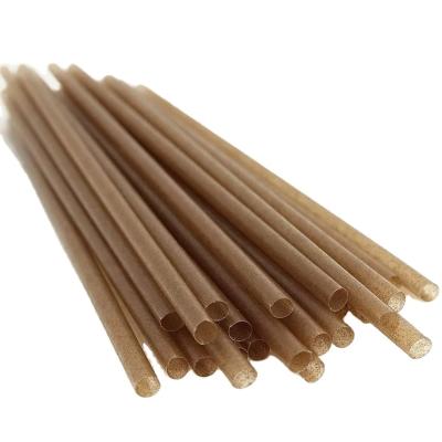China Custom Logo Biodegradable Plastic and Paper Straws 100 Pcs Eco-Friendly Disposable for sale