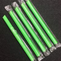 China 100 Eco Friendly Plastic and Paper Straws Durable for Hot Cold Drinks Custom Logo for sale