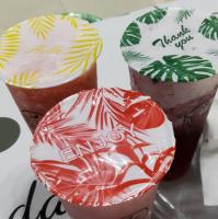 China Custom Cup Sealing Film for PP PET Cups 80mm 90mm 100mm Leak Proof Bubble Tea Sealer for sale