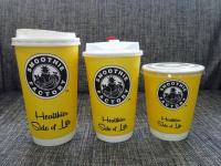 China CONDON 12OZ 16OZ Disposable Paper Cup FDA Certified Bulk Custom Printing Leakproof Hot Cold Drink for sale