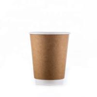 China CONDON Disposable Paper Cup 12OZ 16OZ Custom Printing Leakproof Hot Cold Drinks for sale