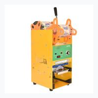 China Commercial Manual Cup Sealer 95mm Heavy Duty Bubble Tea Sealing Machine Stainless Steel 0-300C for sale