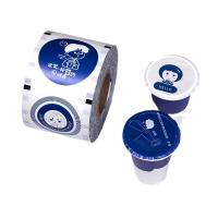 China Custom Printed Bubble Tea Sealing Film 95mm Universal Cup Sealer Roll 3000 Pcs for sale