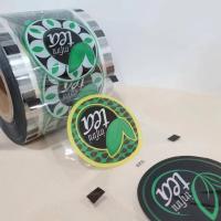 China Custom Printed Bubble Tea Sealing Film 95mm Universal Cup Sealer Roll 3000 Pcs for sale