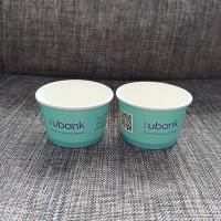 China Custom Printed Disposable Ice Cream Cups with Lids 3oz to 16oz PP Paper Frozen Dessert Containers for sale