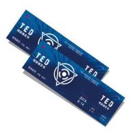 China Fan-fold (Z-fold) Ticket Paper with Hologram and Hot Stamped Design Offset Paper Vouchers/Perforated Coupons for sale