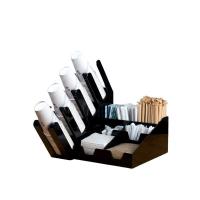China New Cross-border Acrylic DIY Cup Holder – Disposable Cup Organizer for Coffee & Milk Tea Shops for sale
