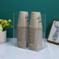 China New Cross-border Acrylic DIY Cup Holder – Disposable Cup Organizer for Coffee & Milk Tea Shops for sale