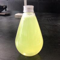 China Eco Easy Open Plastic Beverage Bottles Pear - Shaped Customized Printing for sale