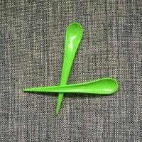 China Water Drop Style Spoon Fork Knife Disposable Plastic Spoon Good Hardness for sale