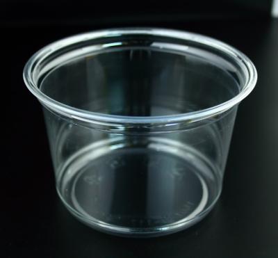 China PET Disposable Salad Containers with Lid Custom Sizes 8oz 12oz 16oz 24oz for sale