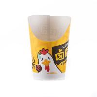 China Kraft Paper Disposable Paper Cup Waffle Cups With Customized Logo Stable for sale